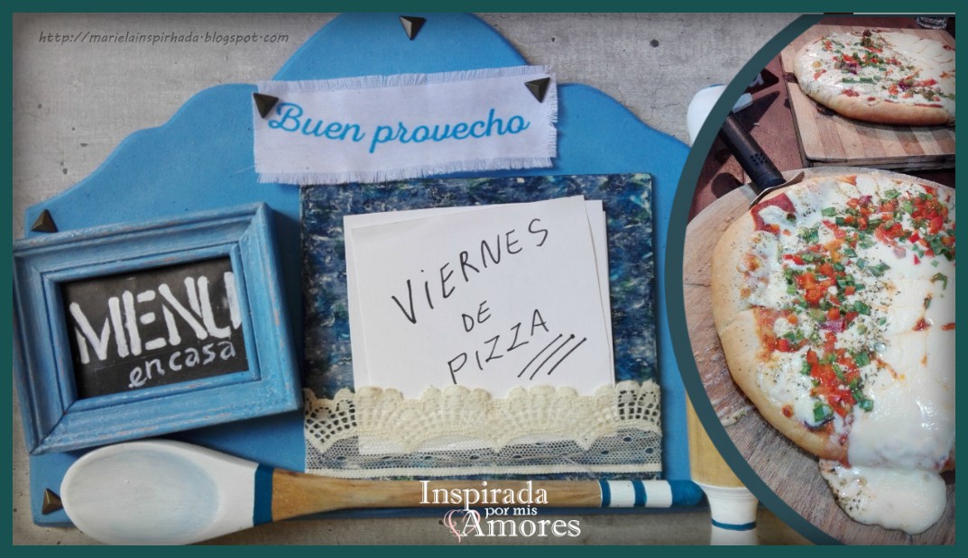 Inspirada por mis amores: MENU EN CASA - RMB