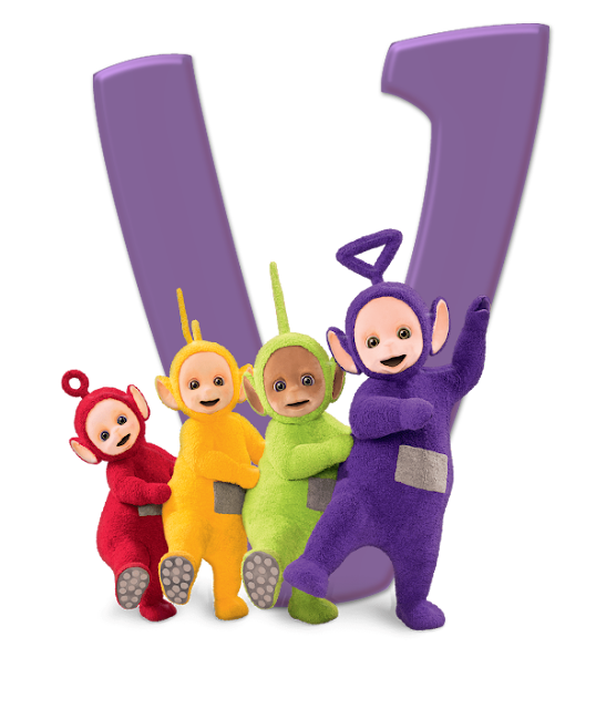 Blindada por Deus: Alfabeto decorativo Teletubbies