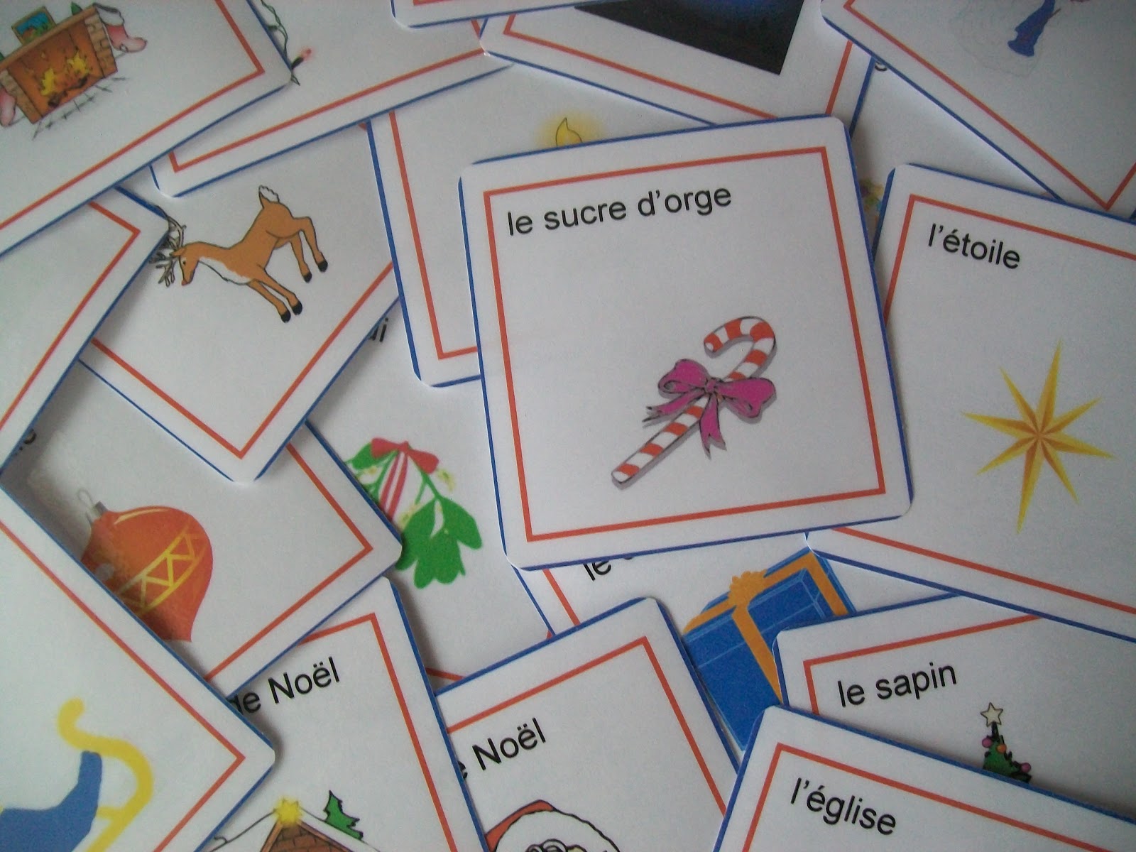 Boost Up Your French: Christmas French Flashcards