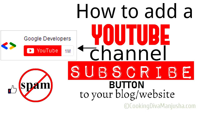 How to add a Youtube subscriber button on a website