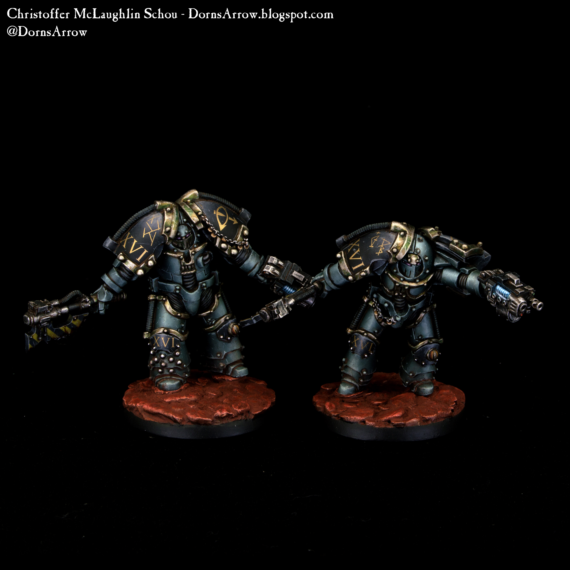 Dorn's Arrow: "Saturnine" Terminators - Sons of Horus - Aus30K (Mk 1 ...