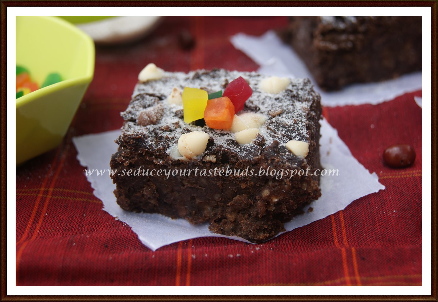 Azuki Bean Brownies - Seduce Your Tastebuds...