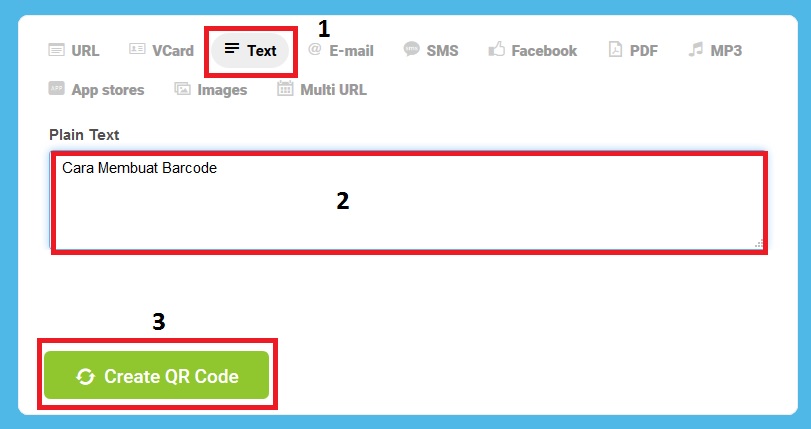 Cara Membuat Barcode dengan QR Code Generator | wirahadie.com