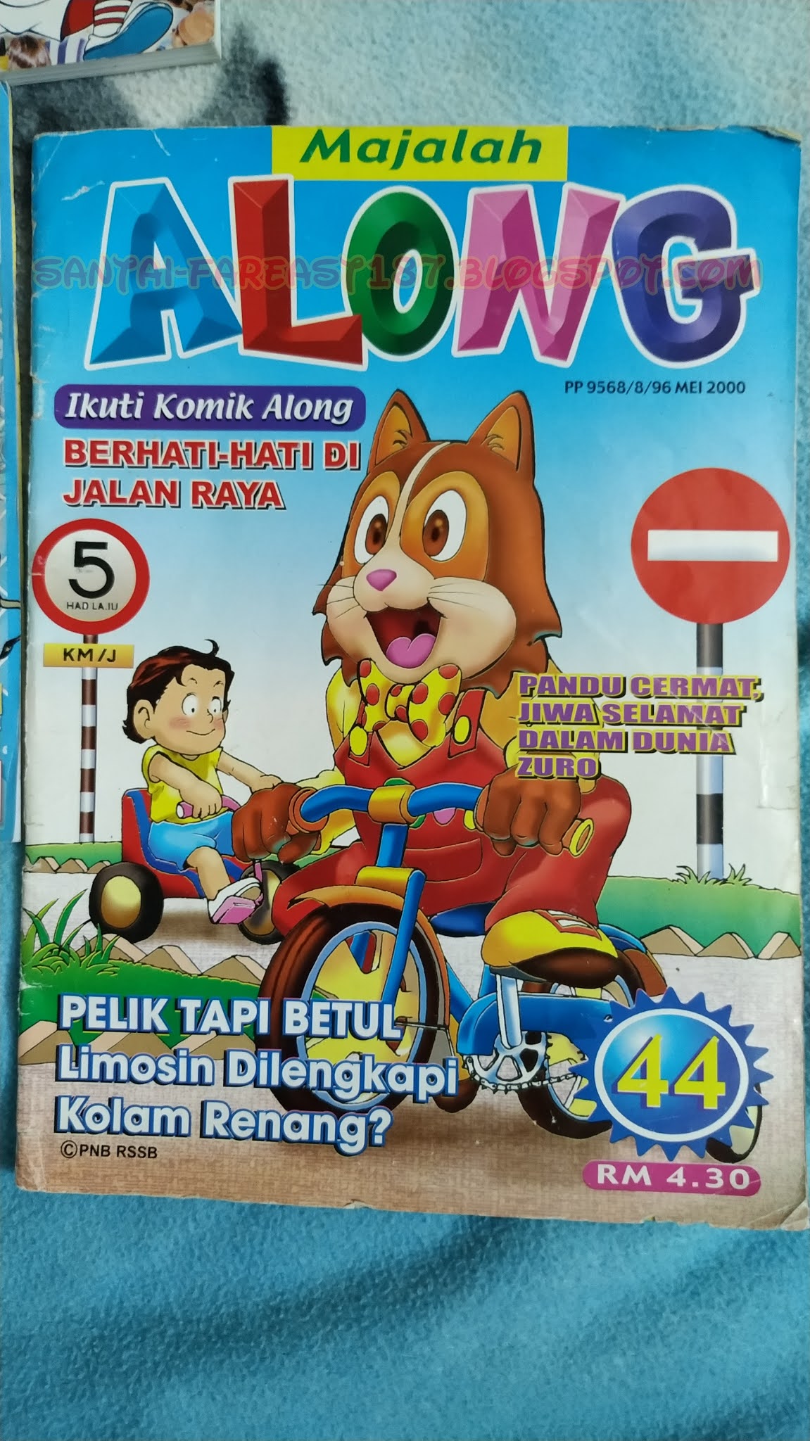 Jom Rilex Bersama-sama: Majalah dan komik kartun A.L.O.N.G 1996-2002