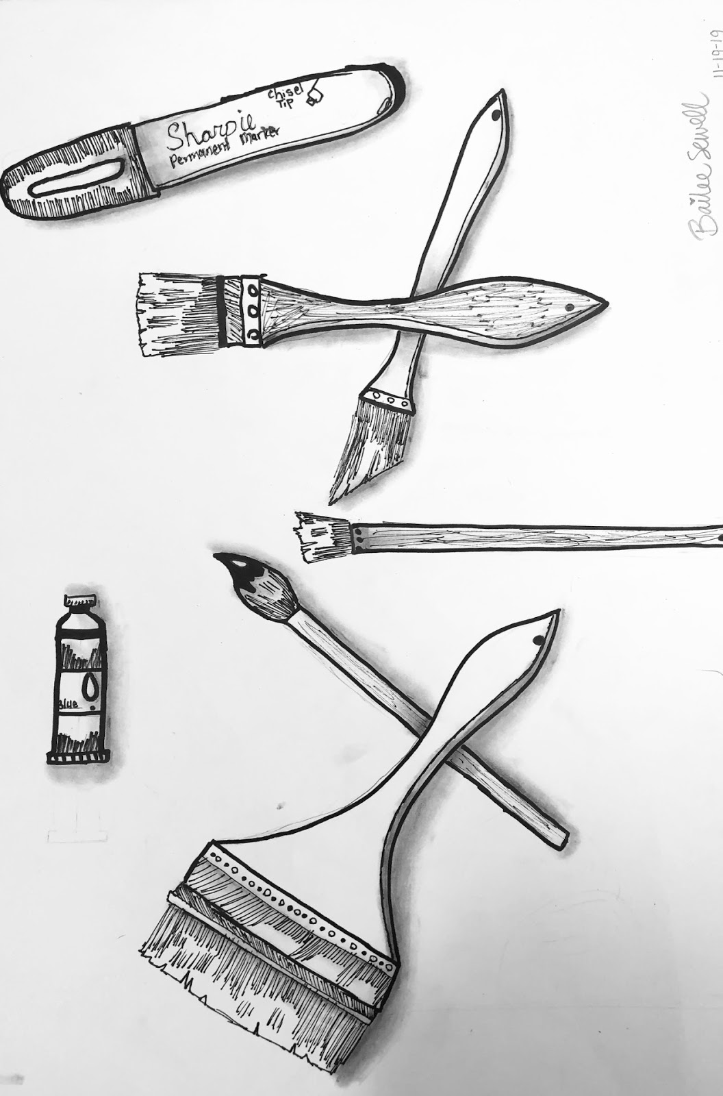 Jim Dine Drawings Pencil