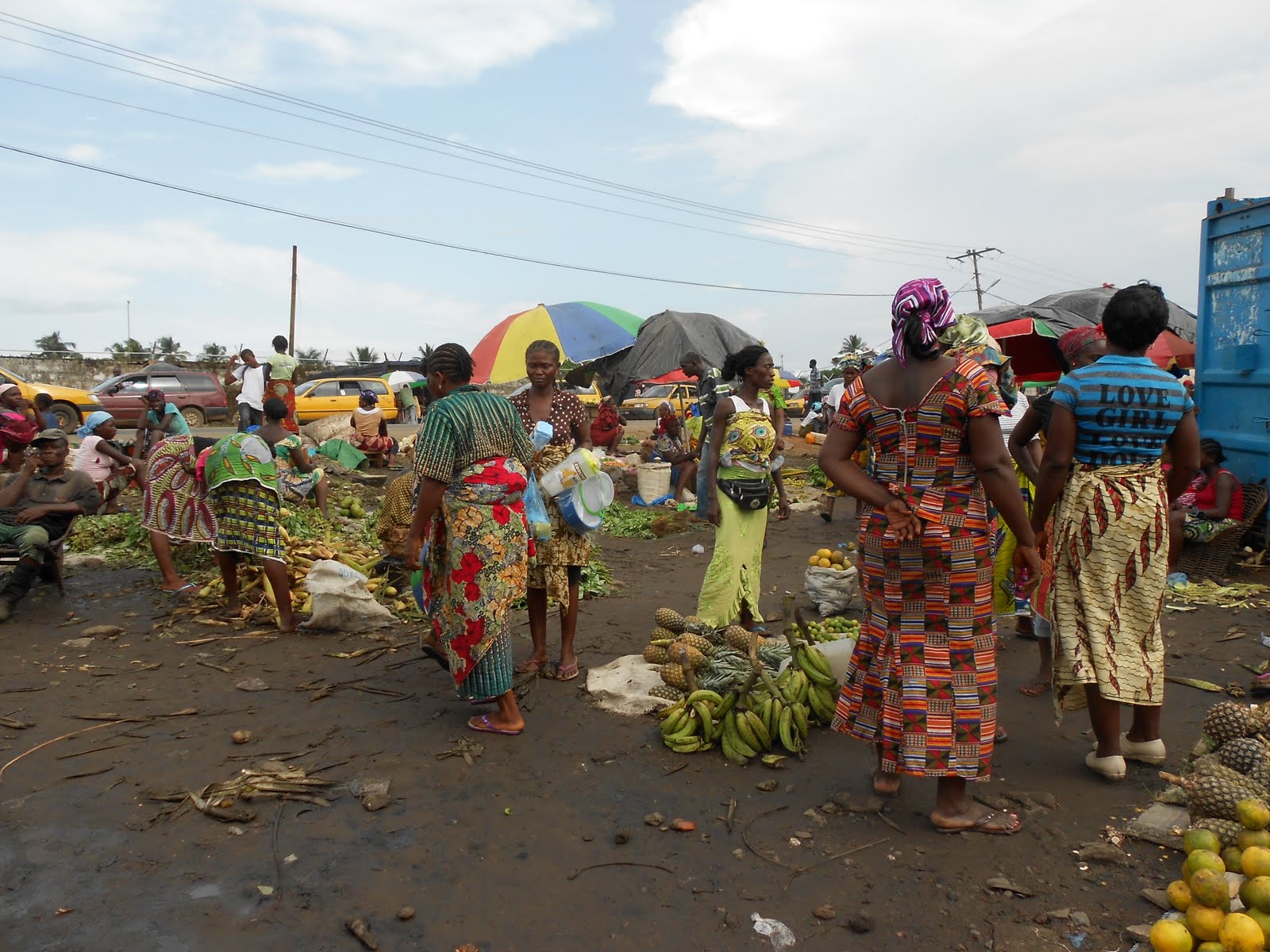 Kirkham's Mission Blog from Liberia: Shopping at Duala Market for ...