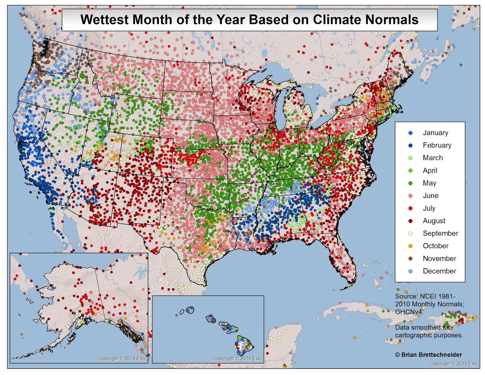 Brian B.'s Climate Blog: Map Collection
