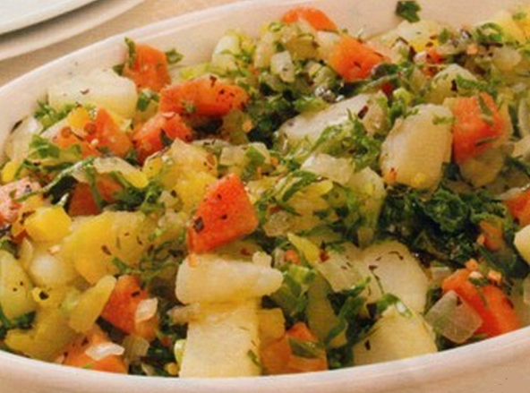 COMER SAUDÁVEL : Refogado de Legumes com Couve