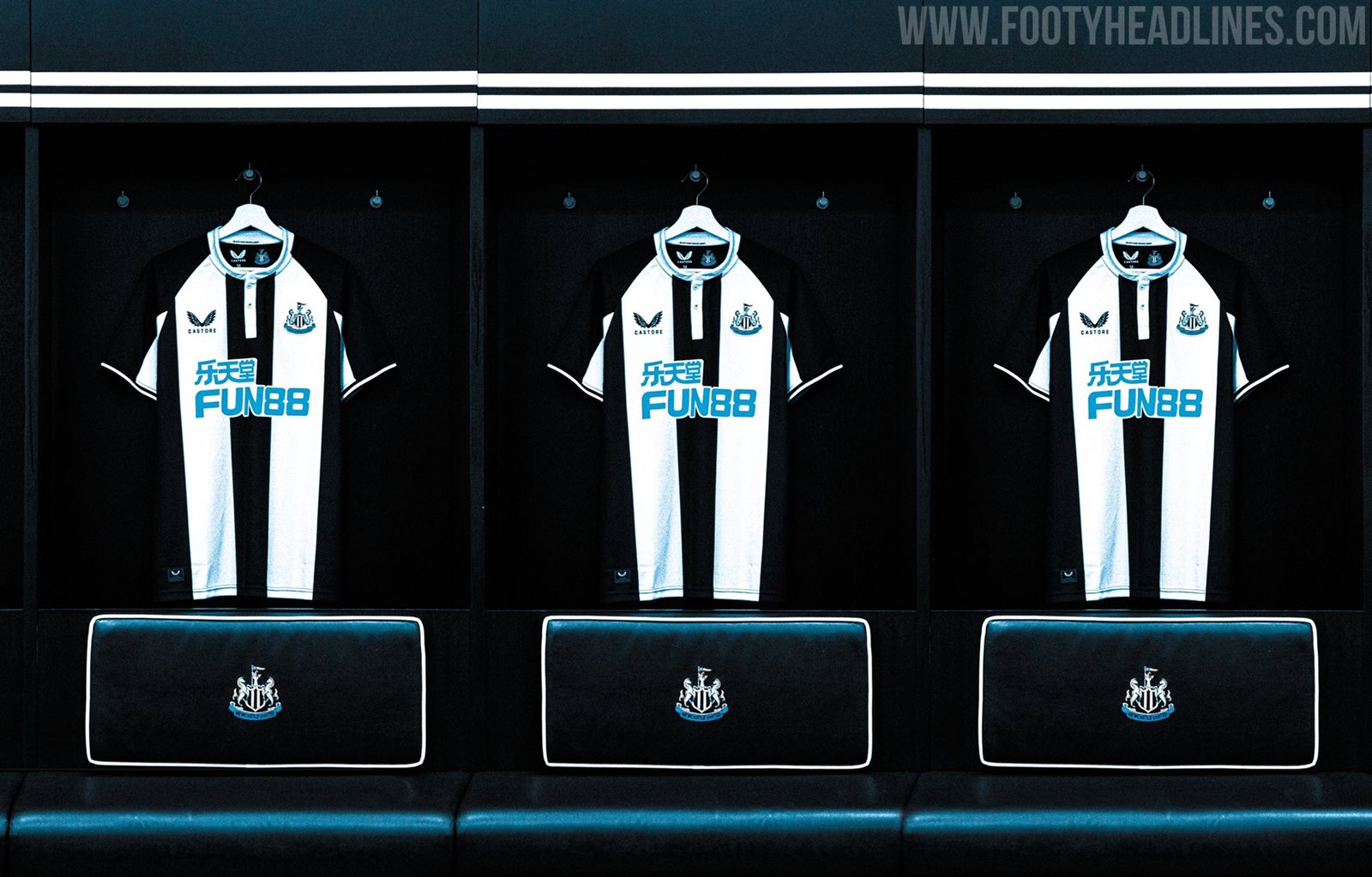 Castore Newcastle United 21-22 Home Kit Released - Footy Headlines