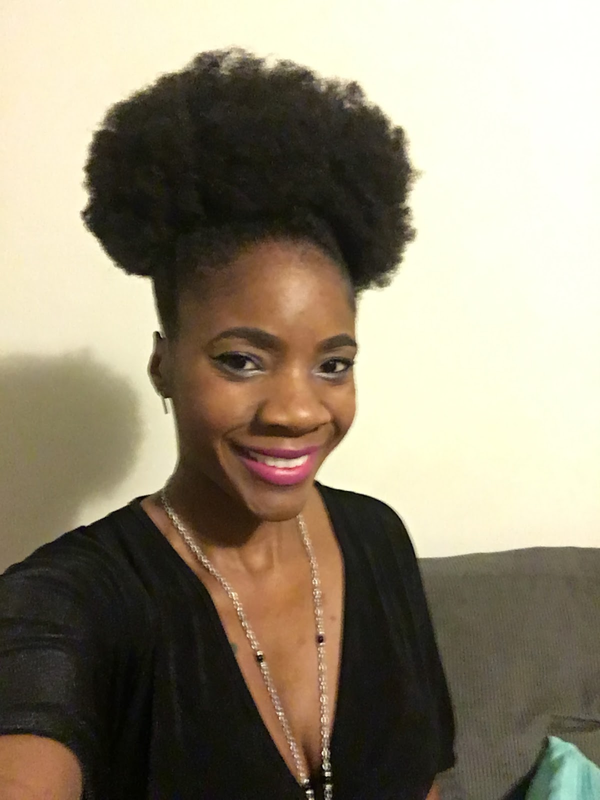 Natural Hair Afro Puff Natural Hair Afro Puff