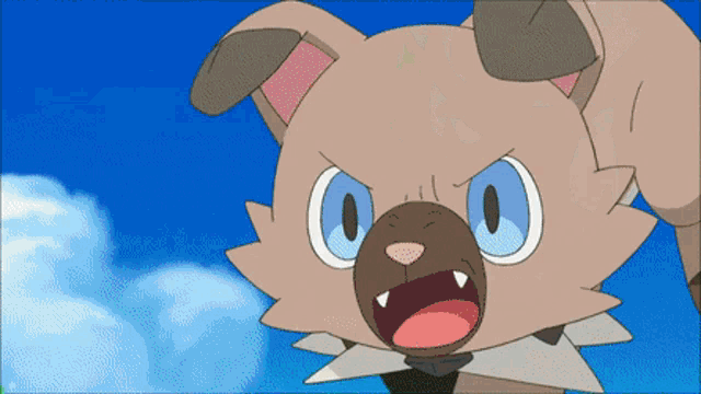 Poké-Arquivo: 744 - Rockruff ~ Pokémonster Dex || Acervo de Imagens de ...