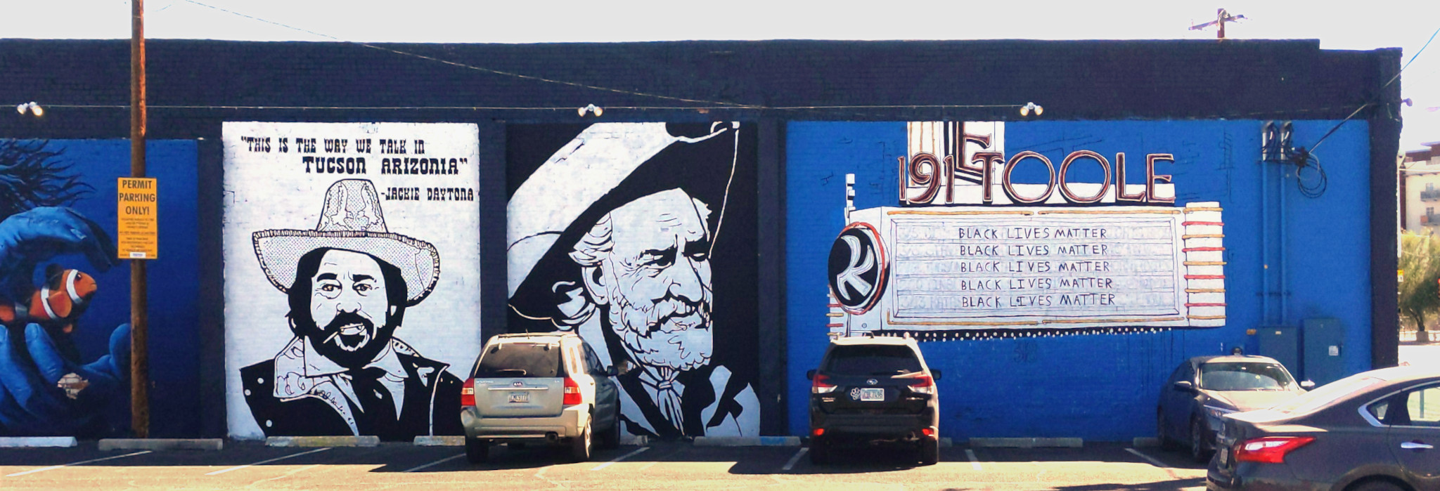 The Tucson Murals Project: Jackie Daytona mural in Tucson, Arizonia