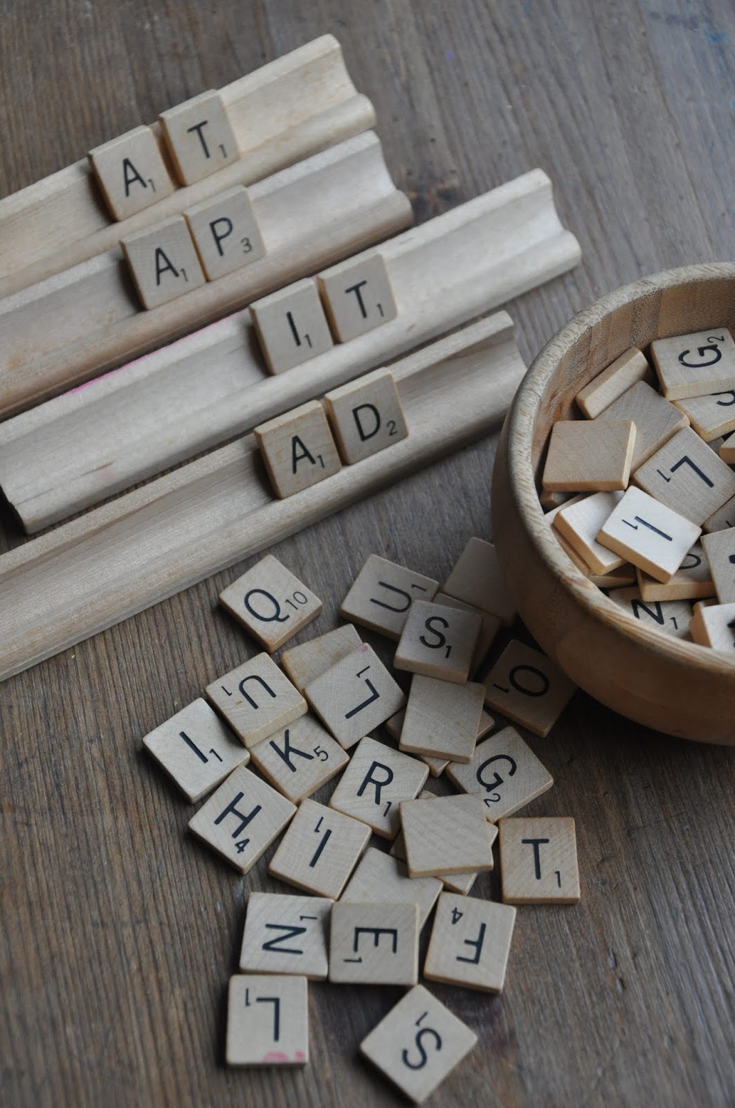 Word Wednesday: Word Family Scrabble