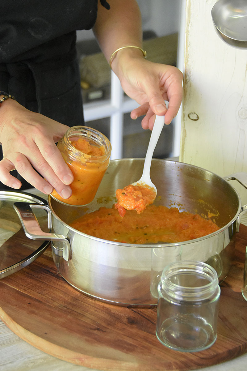 Salsa de tomate casera — Chez Silvia