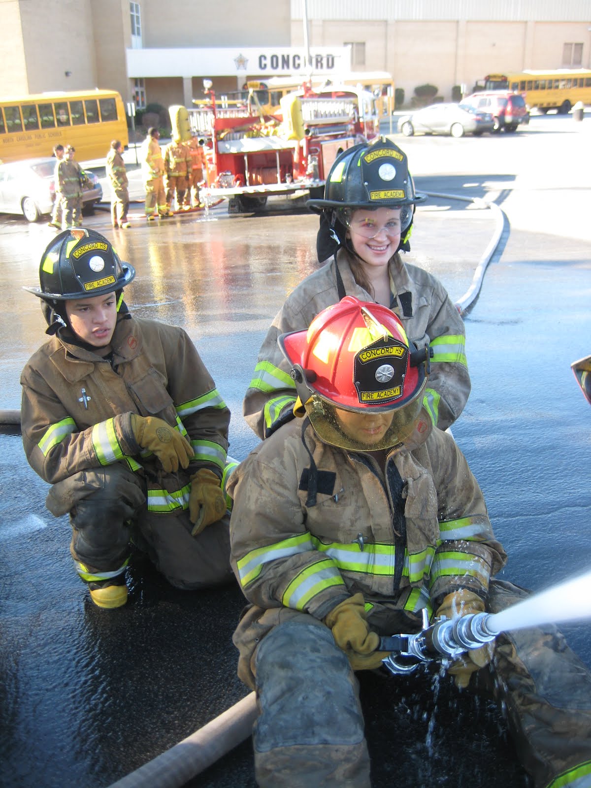 Concord High School Fire Academy: Fire Hose Streams and Appliances
