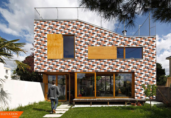 Premium Exterior Front Wall Tiles Design - Wall Tiles Design