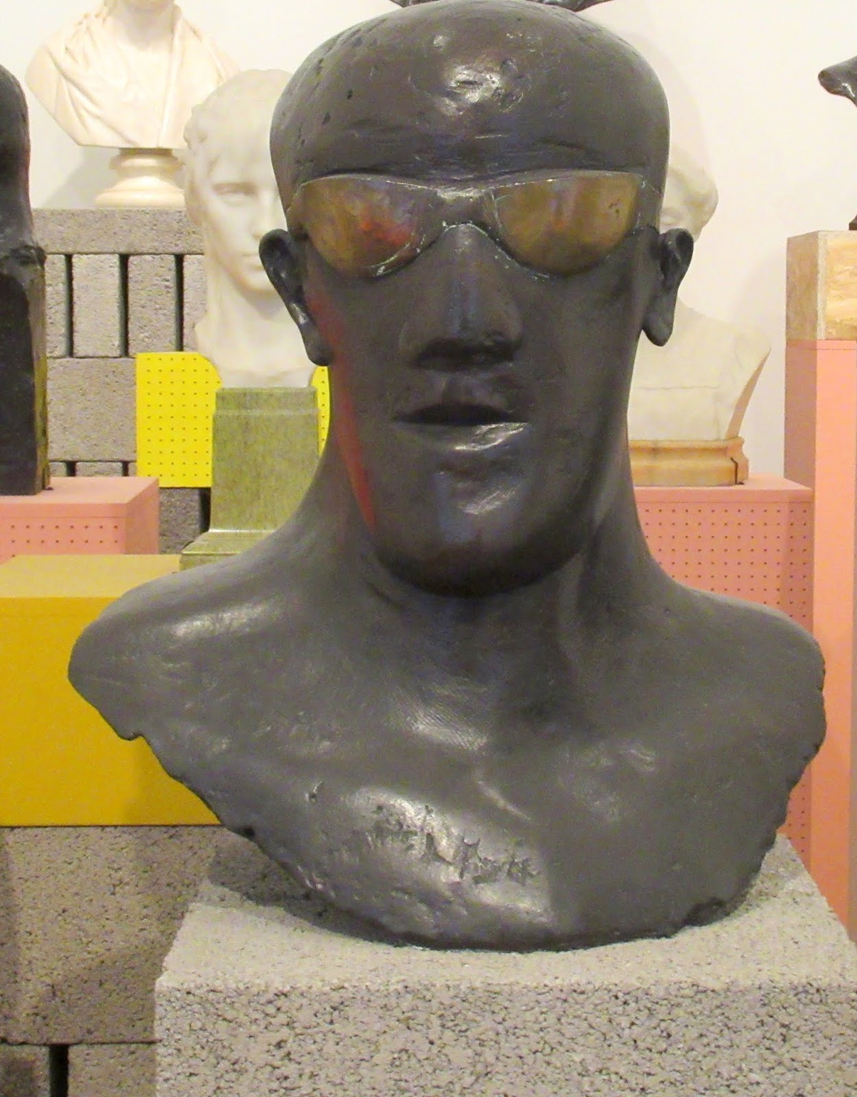 A Place Called Space: Goggle Head by Elisabeth Frink