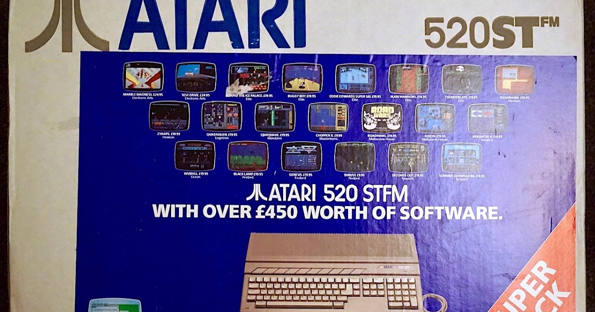 Atari ST games website: Atari 520 STFM Super Pack