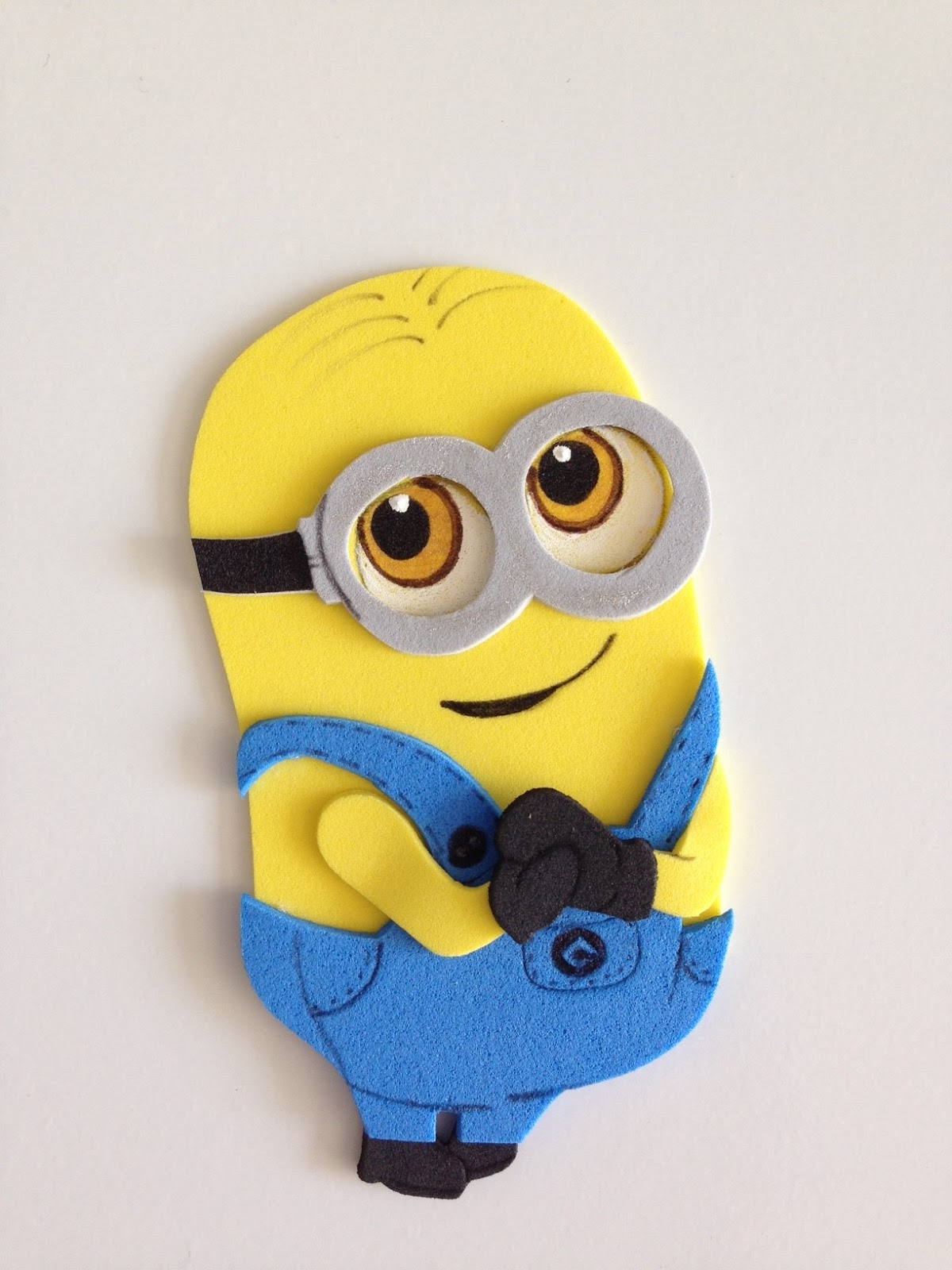 EVA Sob Medida - Artesanato e Moldes: Minions em EVA