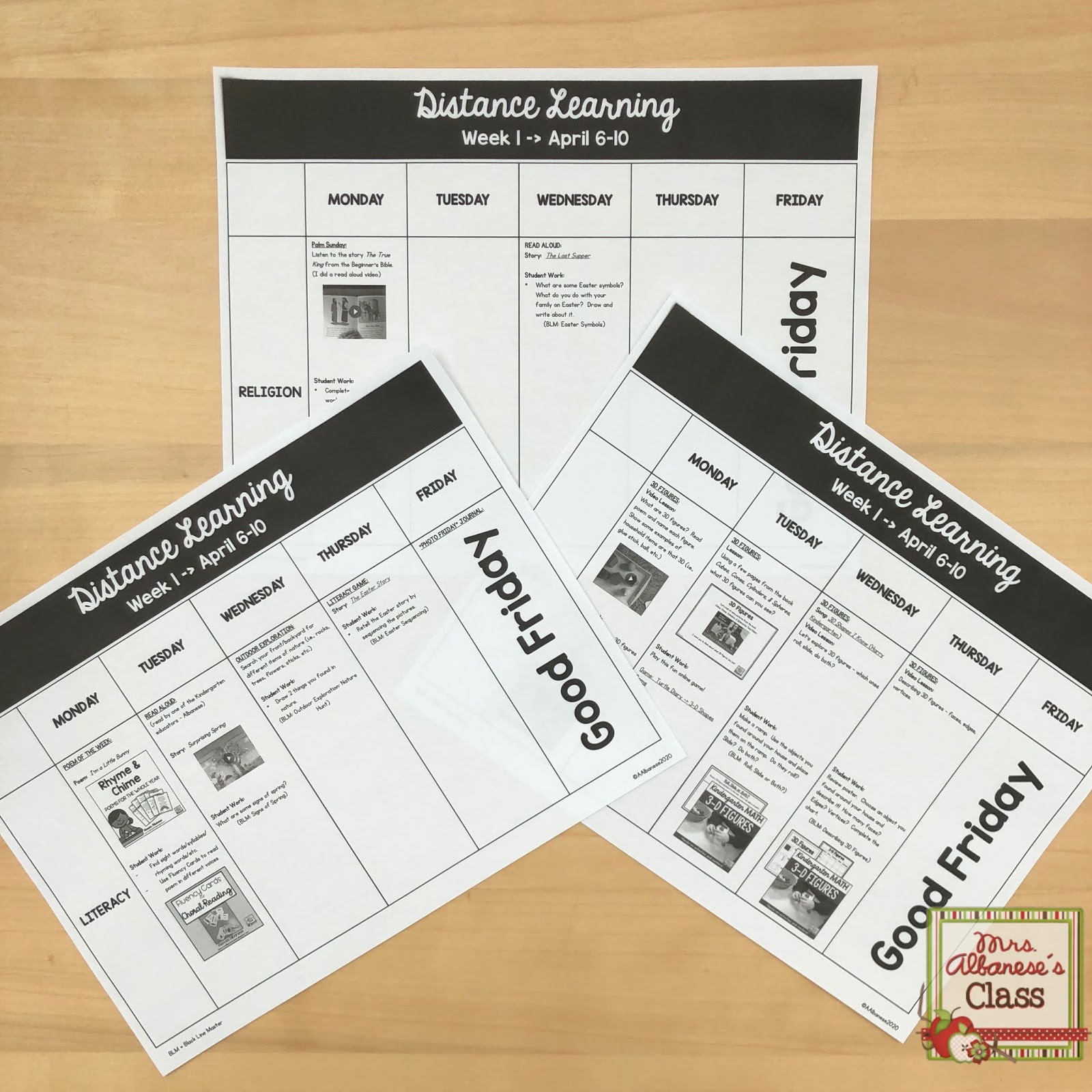 Distance Learning in Kindergarten {as best as possible!} | Mrs ...