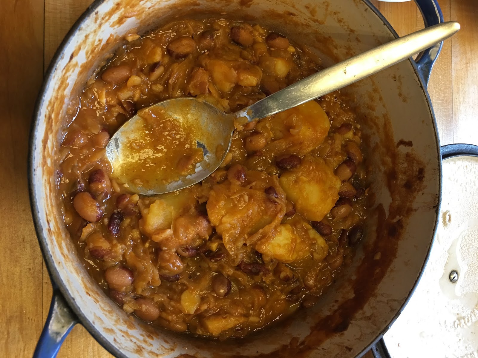 Slovenian Roots Quest: The New improved Jota (Bean and Sauerkraut Stew ...