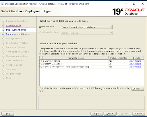 Soumyas Database Blog Oracle Database 19c Installation On Oracle Linux 7