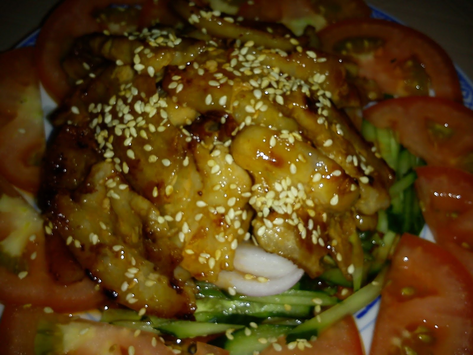 Cooking Pleasure: EZCR#80 - NIAN NIAN YU YEE DISH [TANG CHU STREAKY ...