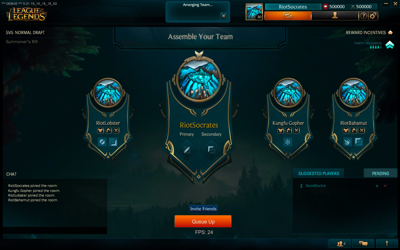 Nový champion select pro předsezónu | Tryhard.cz