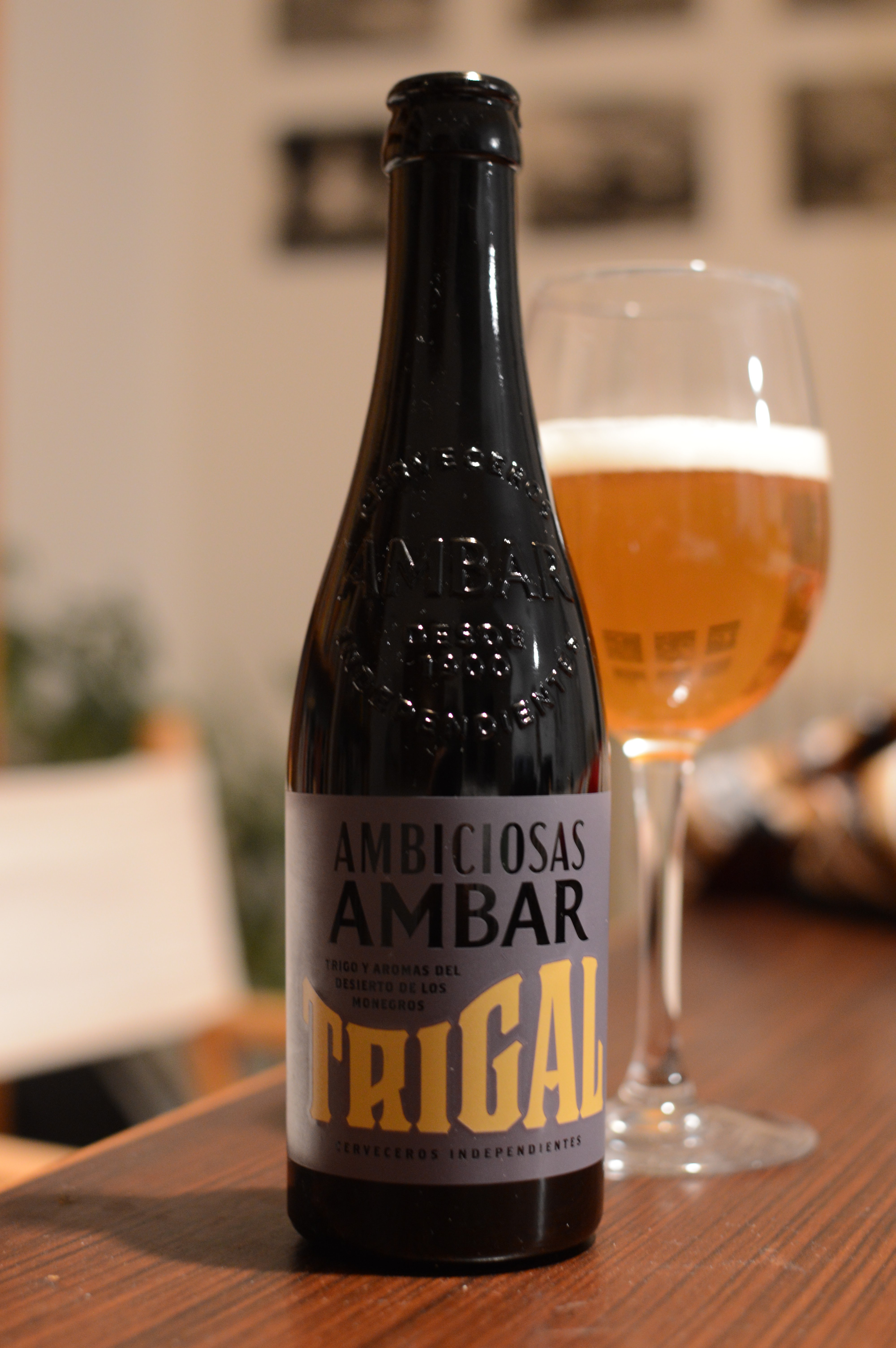 Hipos Urinatum, blog de cervezas: Ambar Trigal