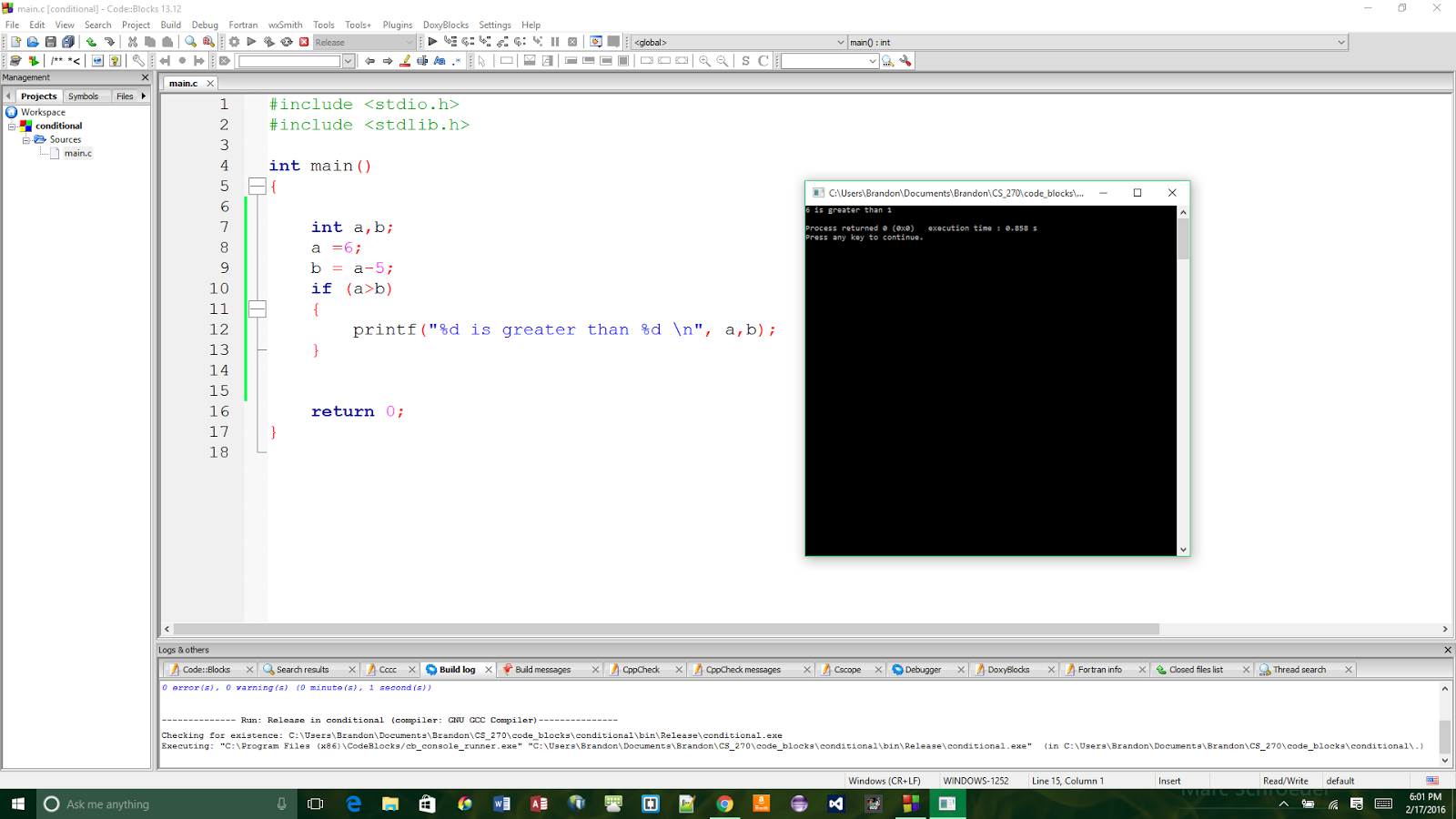 Program With C Conditional Statements program-with-c-conditional-statements