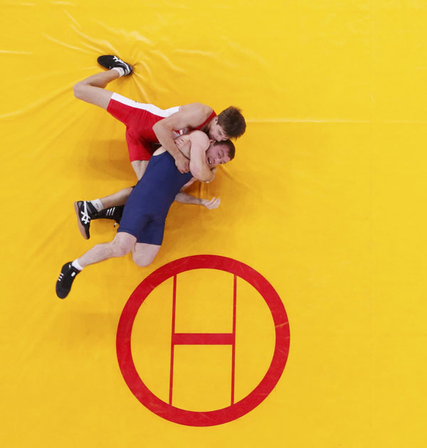 Things that caught my eye: SPORTS HOTTIES: Swiss wrestler Pascal Strebel