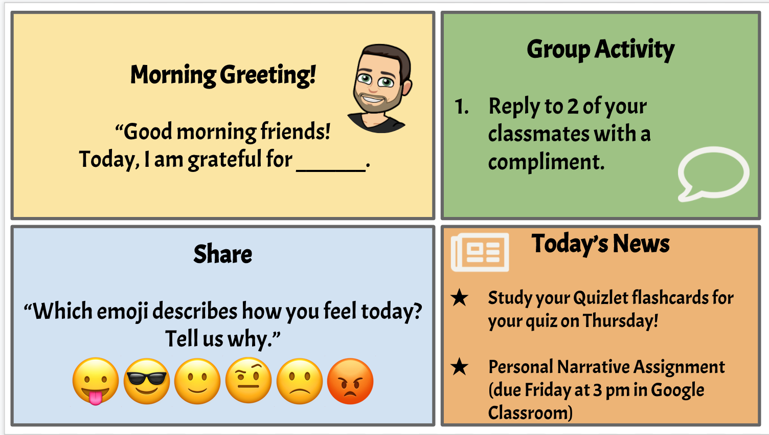 Learn Lead Grow: Virtual Morning Meetings with Flipgrid