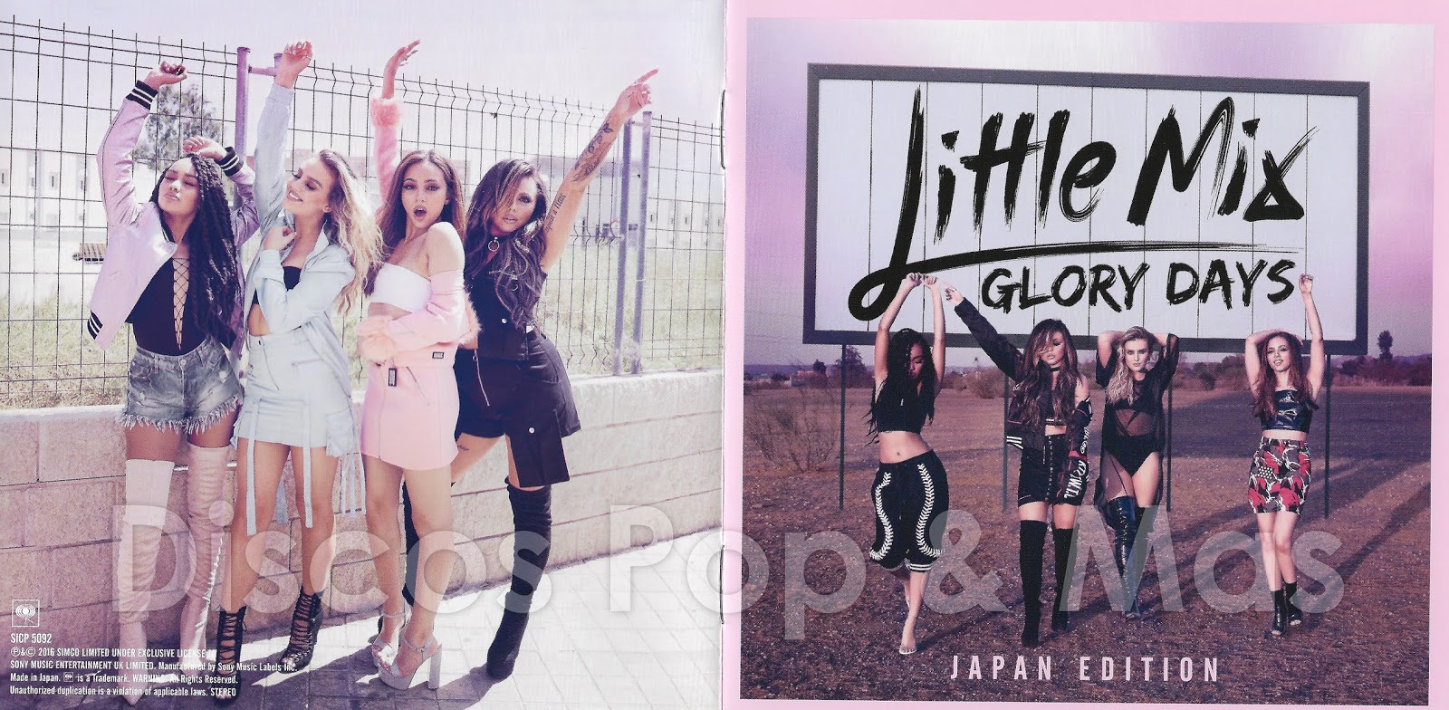 Discos Pop & Mas: Little Mix - Glory Days (Japan Edition)