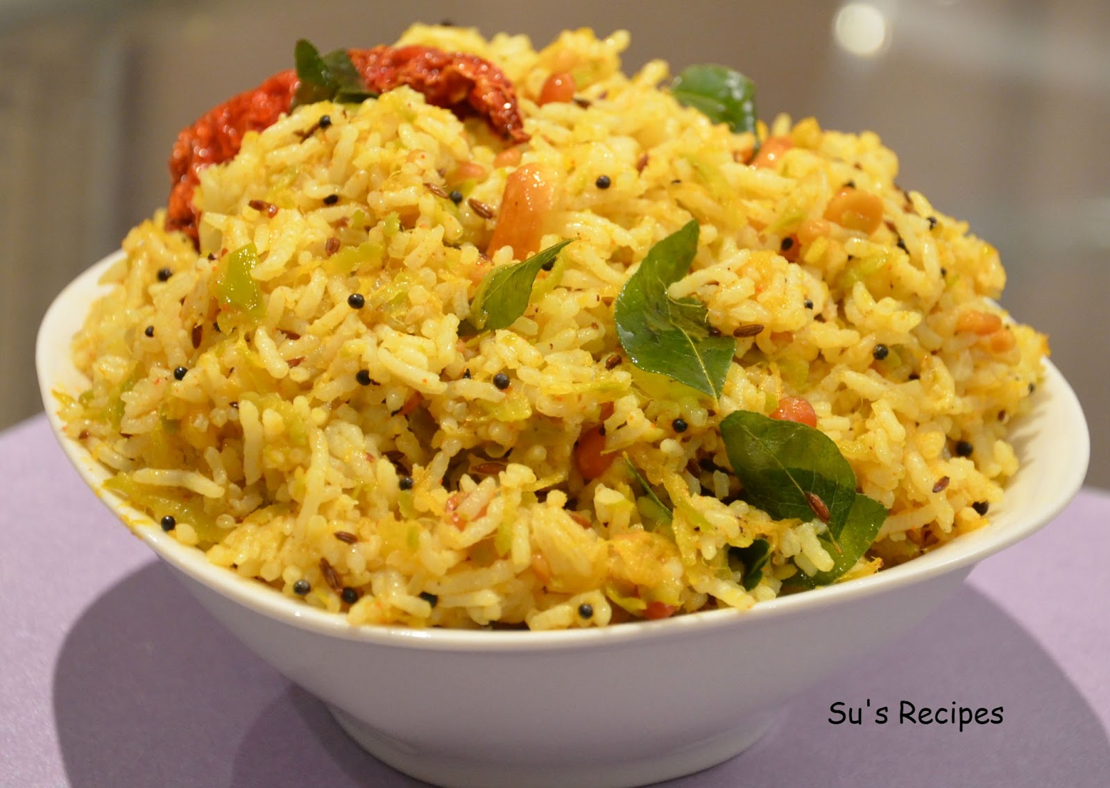 Su's Recipes: Raw Mango Rice
