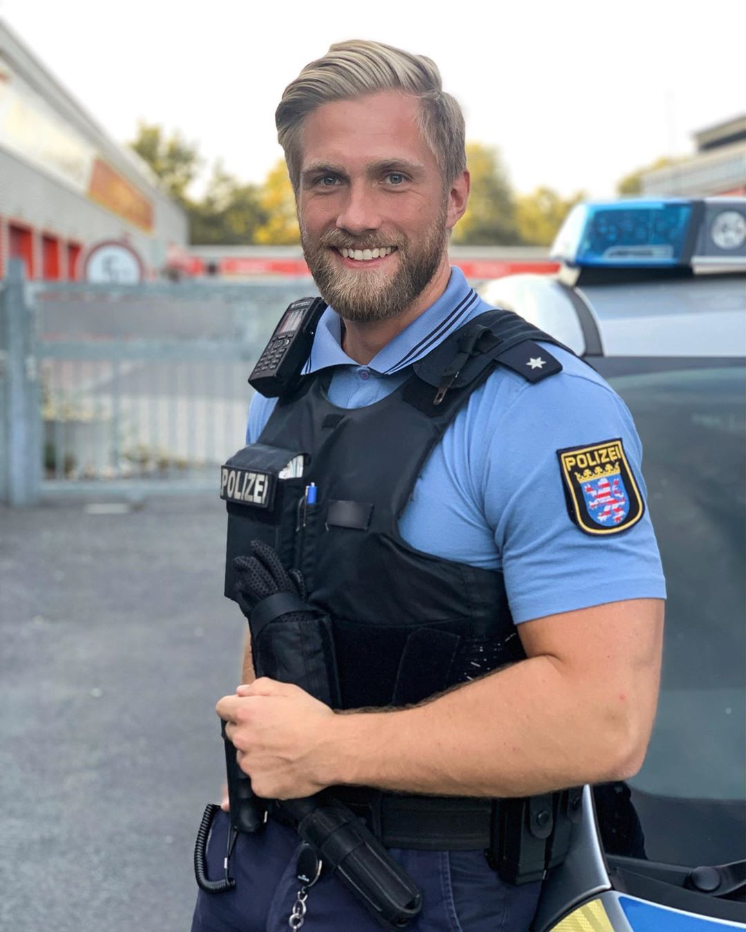 Attractive Male Police Officer