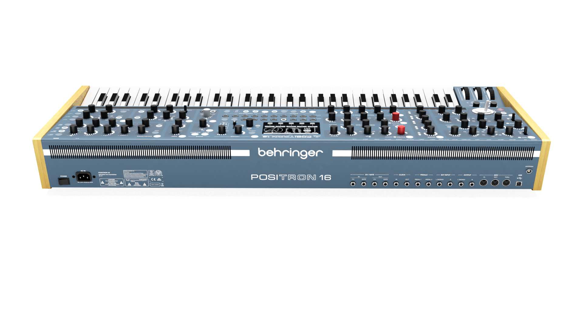 MATRIXSYNTH: HEINA KROON POSITRON 16 - Morphing Analog Concept Polysynth