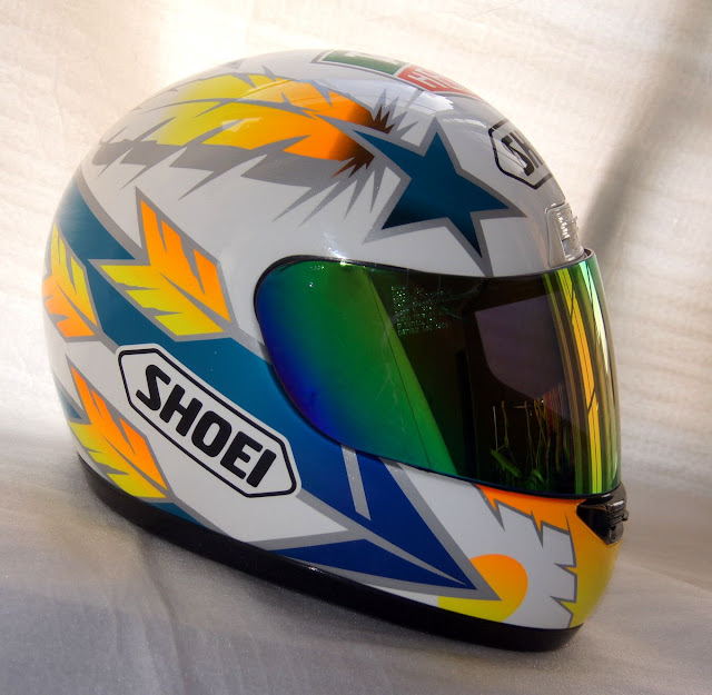 samurai‐bikers: Shoei Racing Helmet X-8 NORICK(Norifumi Abe) Replica ...