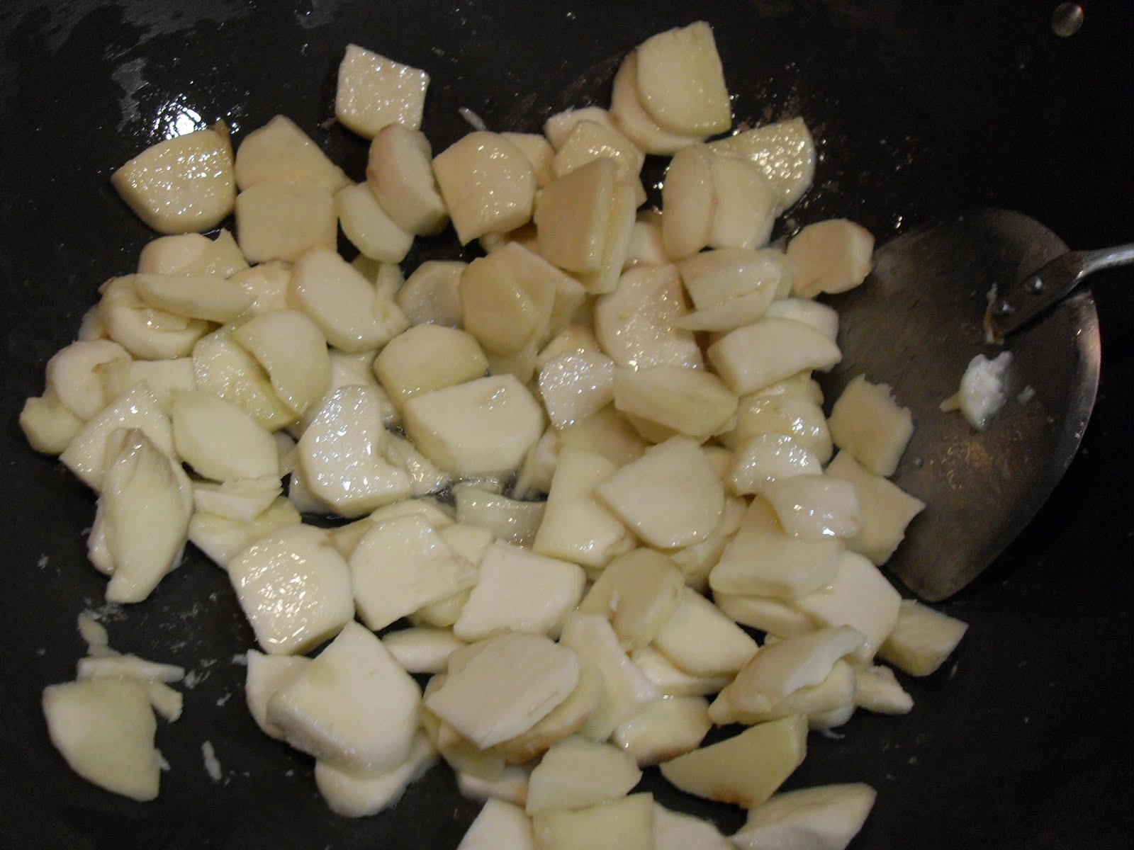 Stir Fried Arrowhead Root (Nga Ku)
