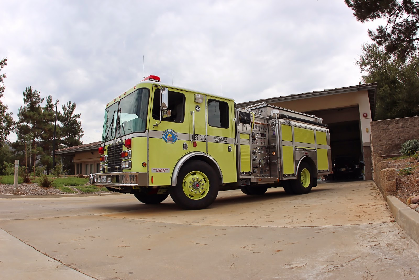 Lakeside Fire District: Lakeside Fire Receives an OES Engine Company