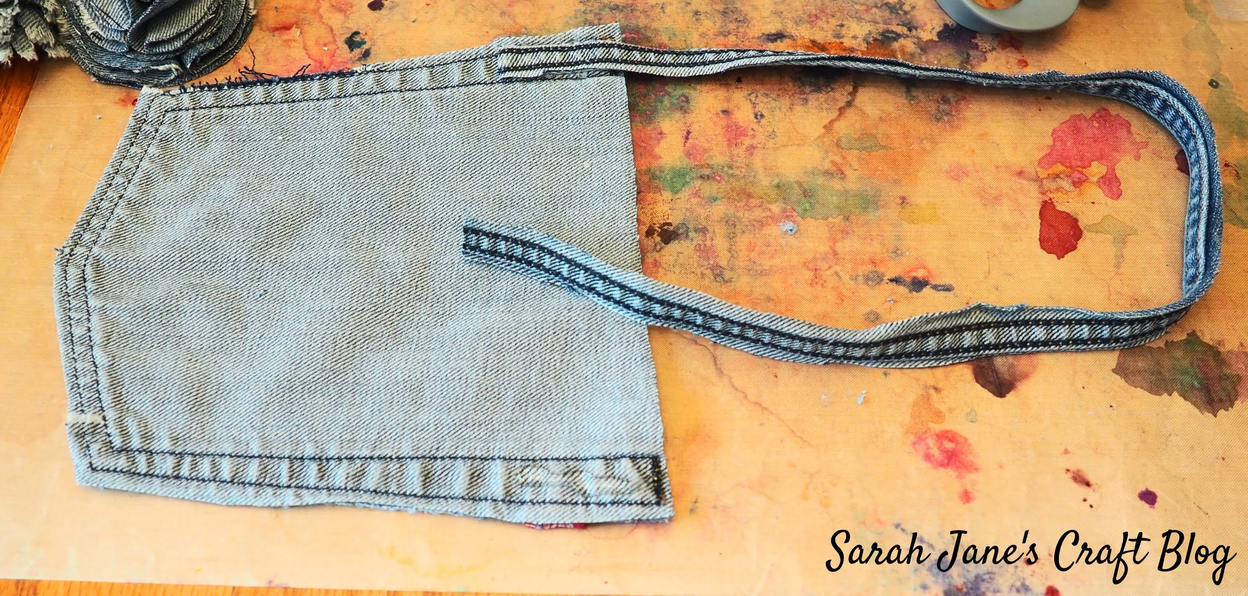 Recycled Denim Pocket
