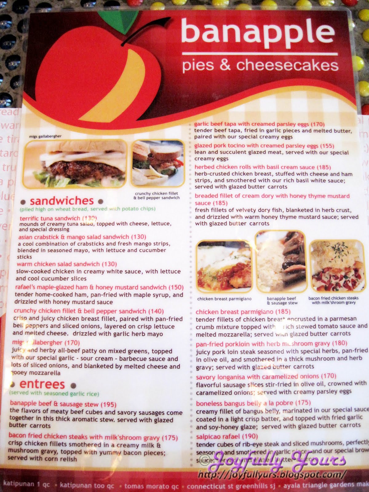 Banapple is a Treat - Joyfully Yours