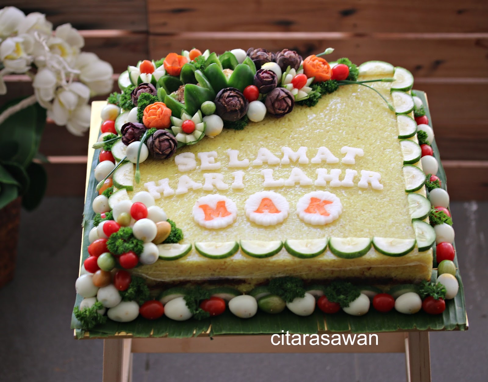 Pulut Kuning Berhias Harijadi ke 70 - Nik Nor Aini ~ Must Read!