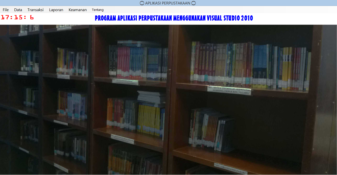 Agus-Hairi: MEMBUAT DESAIN APLIKASI PERPUSTAKAAN