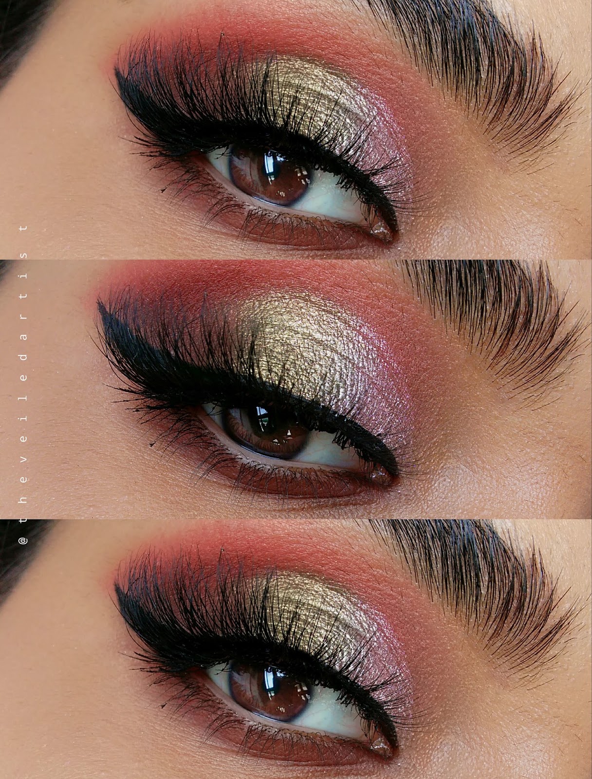 Peach & Pastel Shimmery Spring Makeup Tutorial - The Veiled Artist