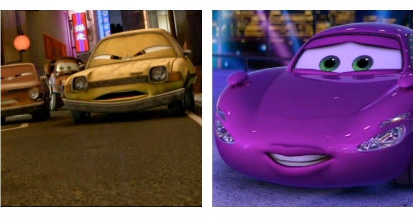 Dan the Pixar Fan: Cars 2: Fred Pacer & Holley Shiftwell