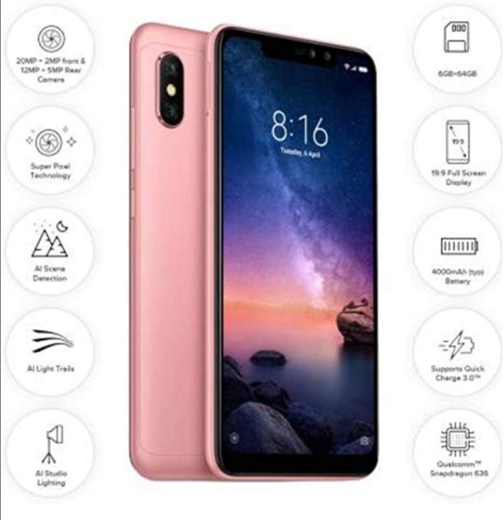 BEST DEALS: REDMI NOTE 6 PRO