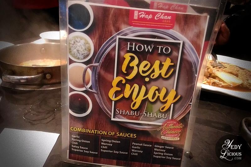 Hap Chan All-You-Can-Eat Shabu-Shabu and Buffet | YedyLicious Manila ...