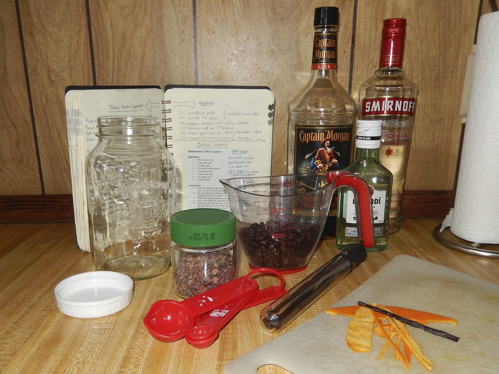 Margy Meanders: Homemade Coffee Liqueur