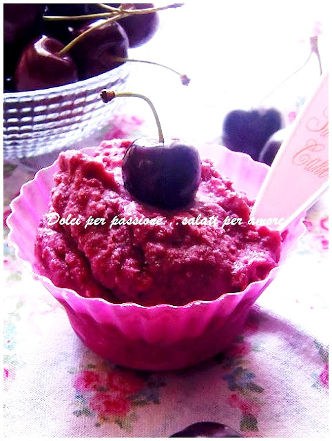Dolci per passione...salati per amore: Gelato alla ciliegia