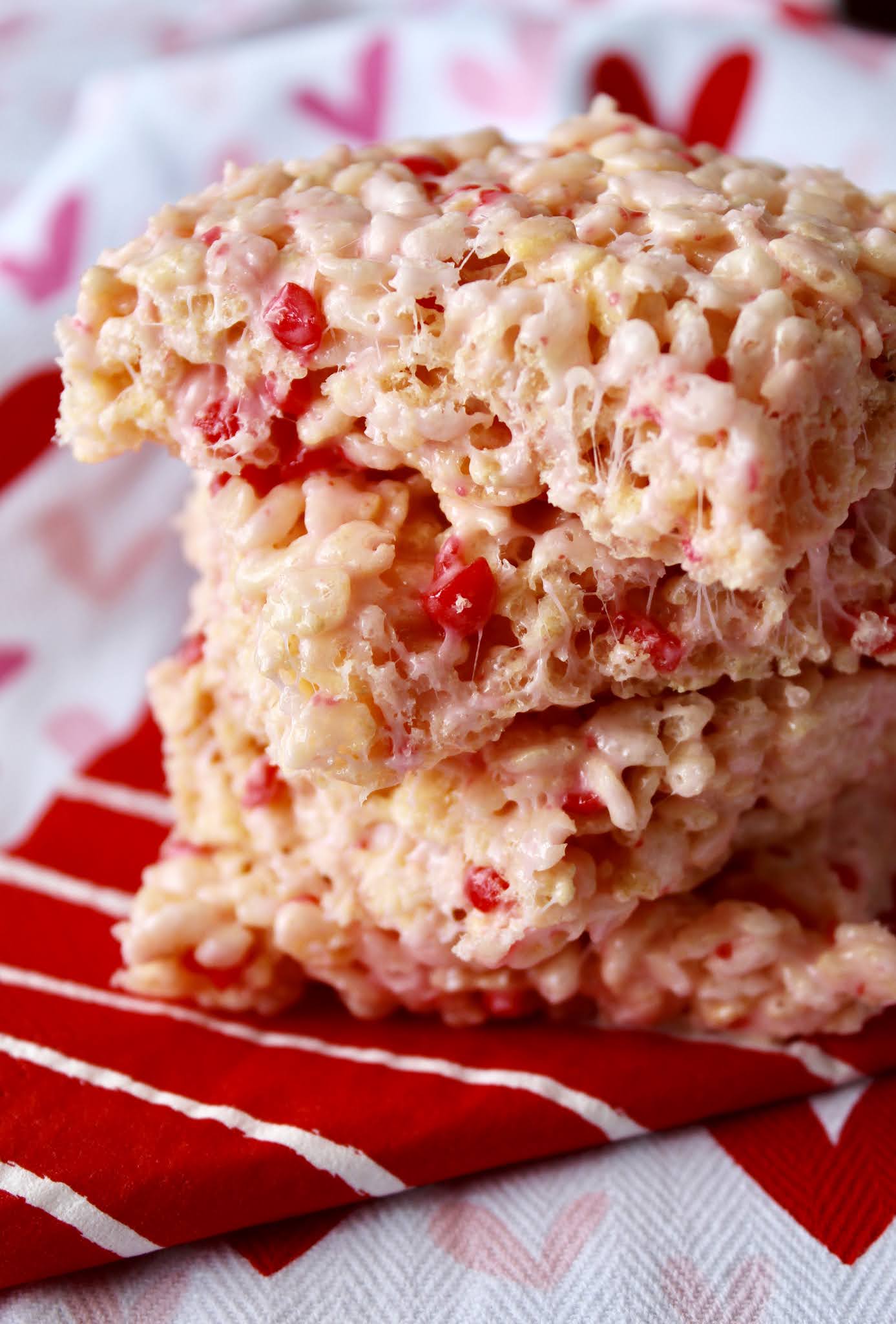 Red Hot Rice Krispies Treats